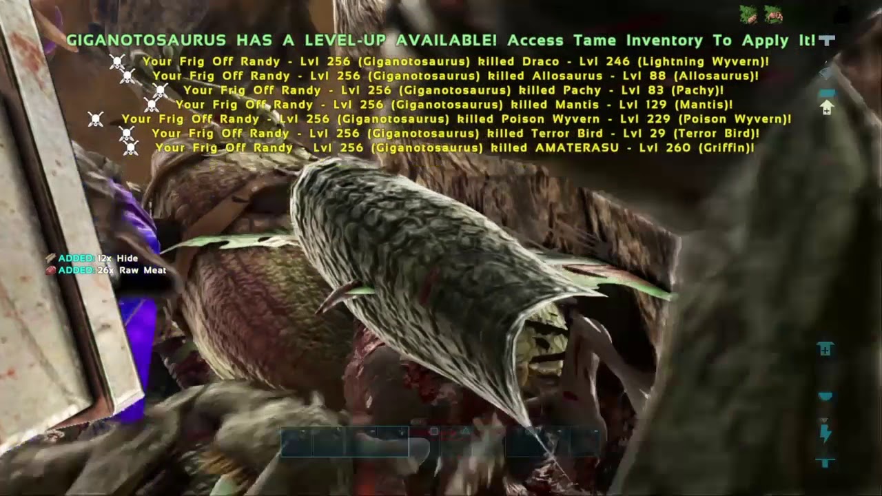 Ark PS4 official server 419 PvP - YouTube