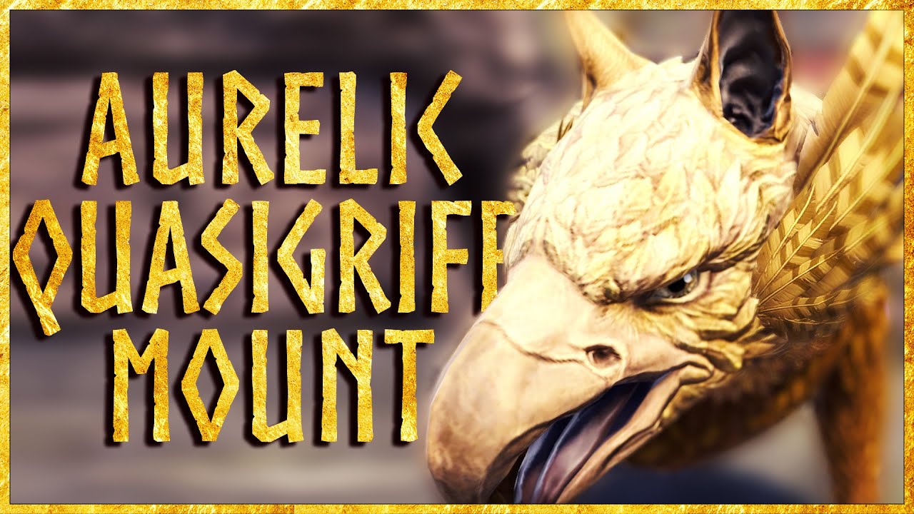 ESO Aurelic Quasigriff Mount Guide - New Event Collectible! - YouTube