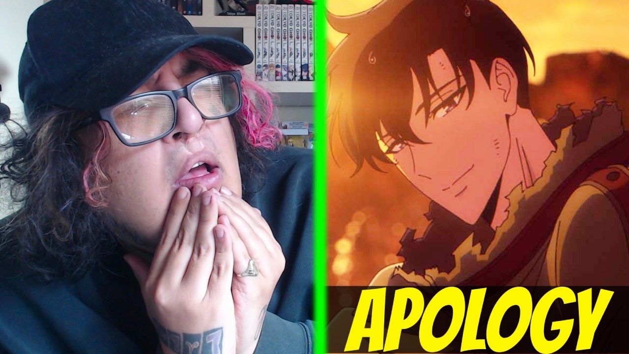 SOLO LEVELING CREATOR APOLOGIZES IN HEARTFELT LETTER.... - YouTube