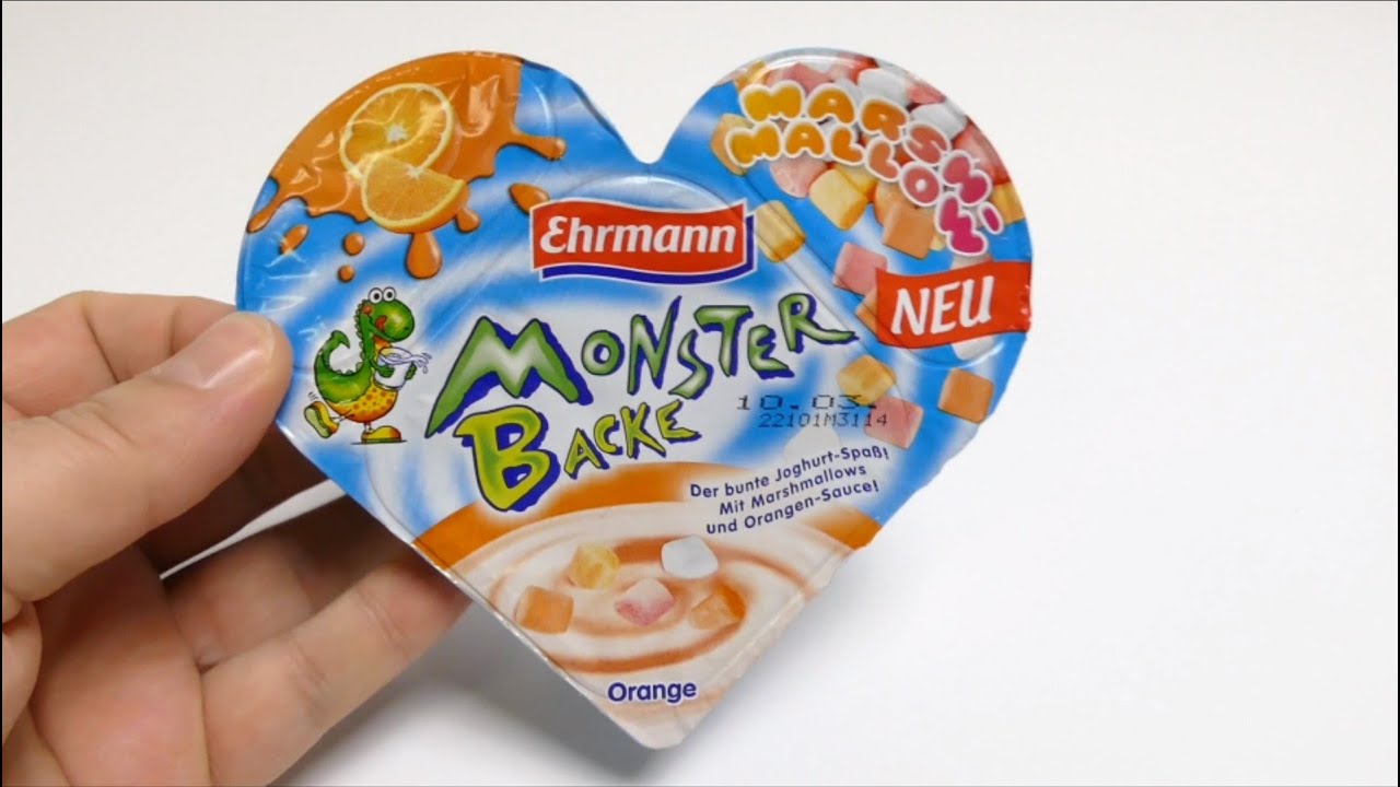MONSTER BACKE - Marshmallow Yogurt - YouTube