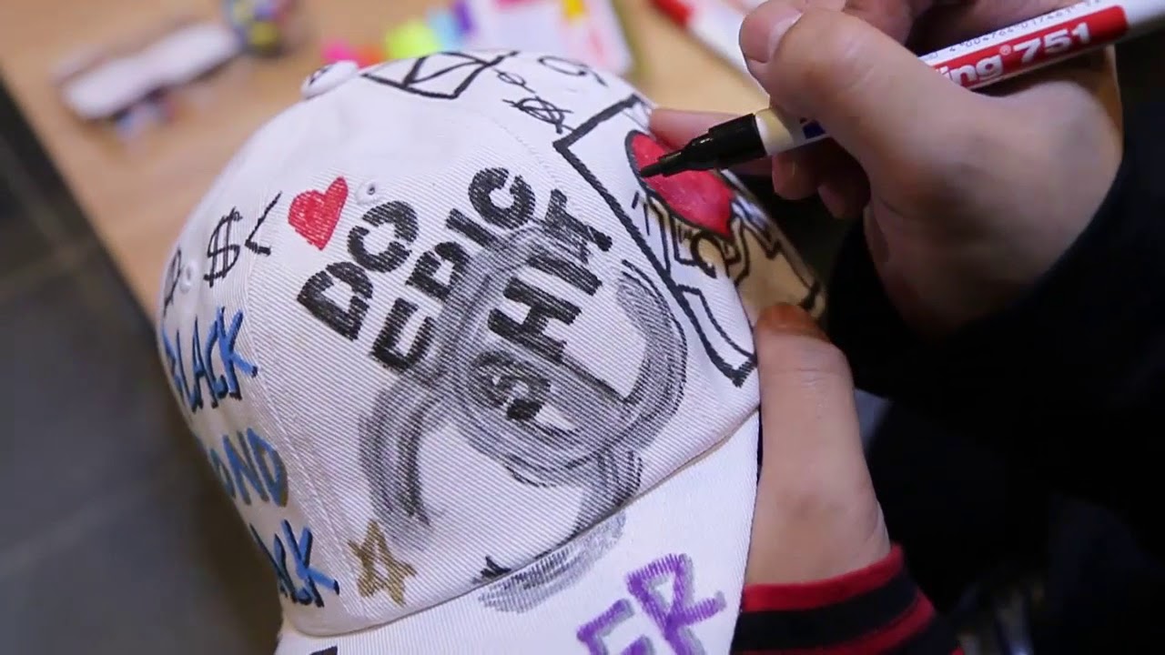Custom Graffiti Cap Making Film [BLACKBLOND x CA$HMONGER] - YouTube