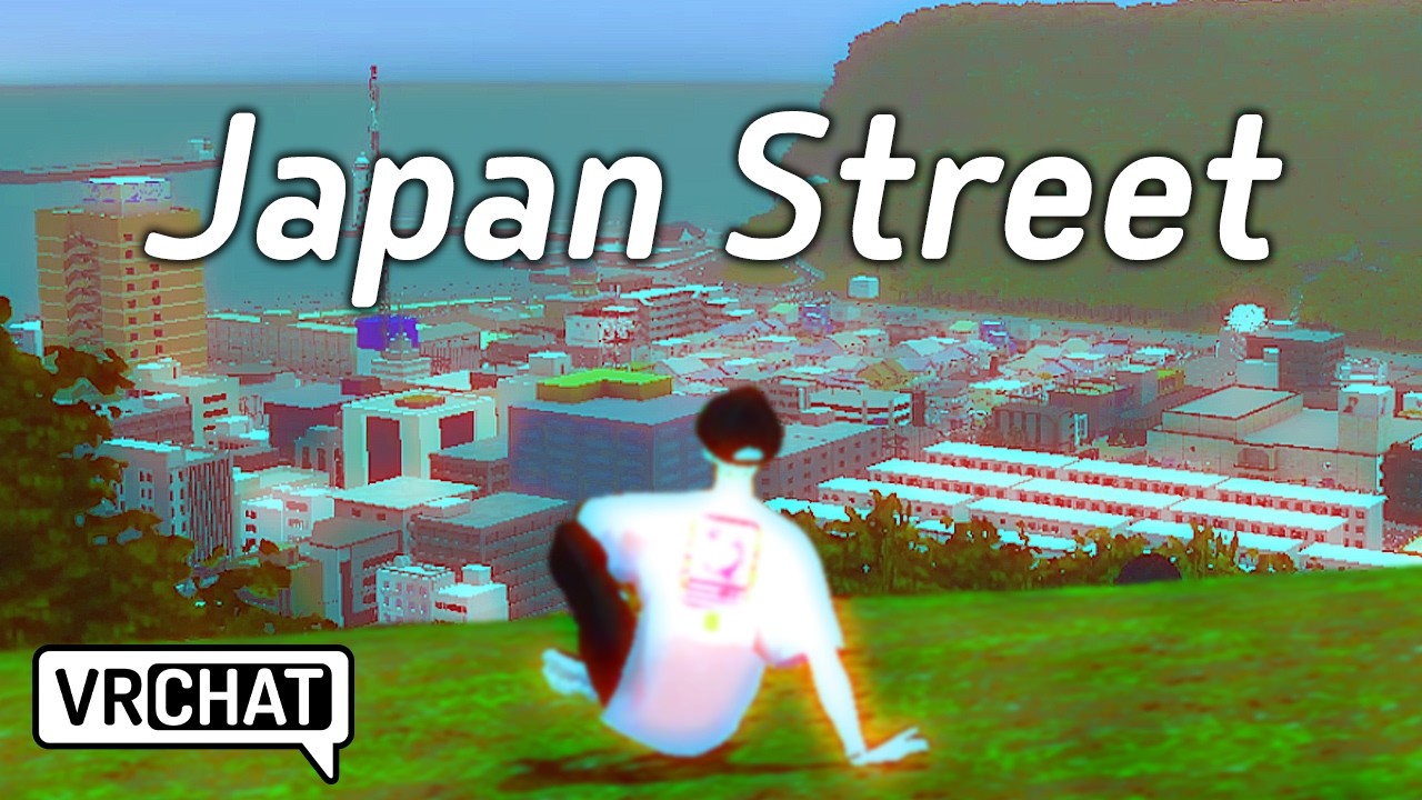 The Living Japanese Town of VRChat - YouTube