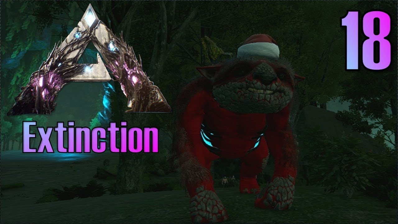 ARK Extinction DLC - Ep. 18 "Gacha Claus and Ice Cave" - YouTube