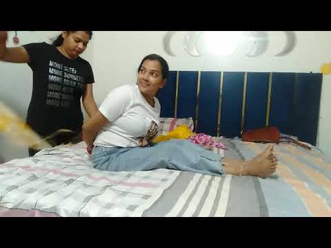 Hogtie gag talk challenge video #blindfold #gag