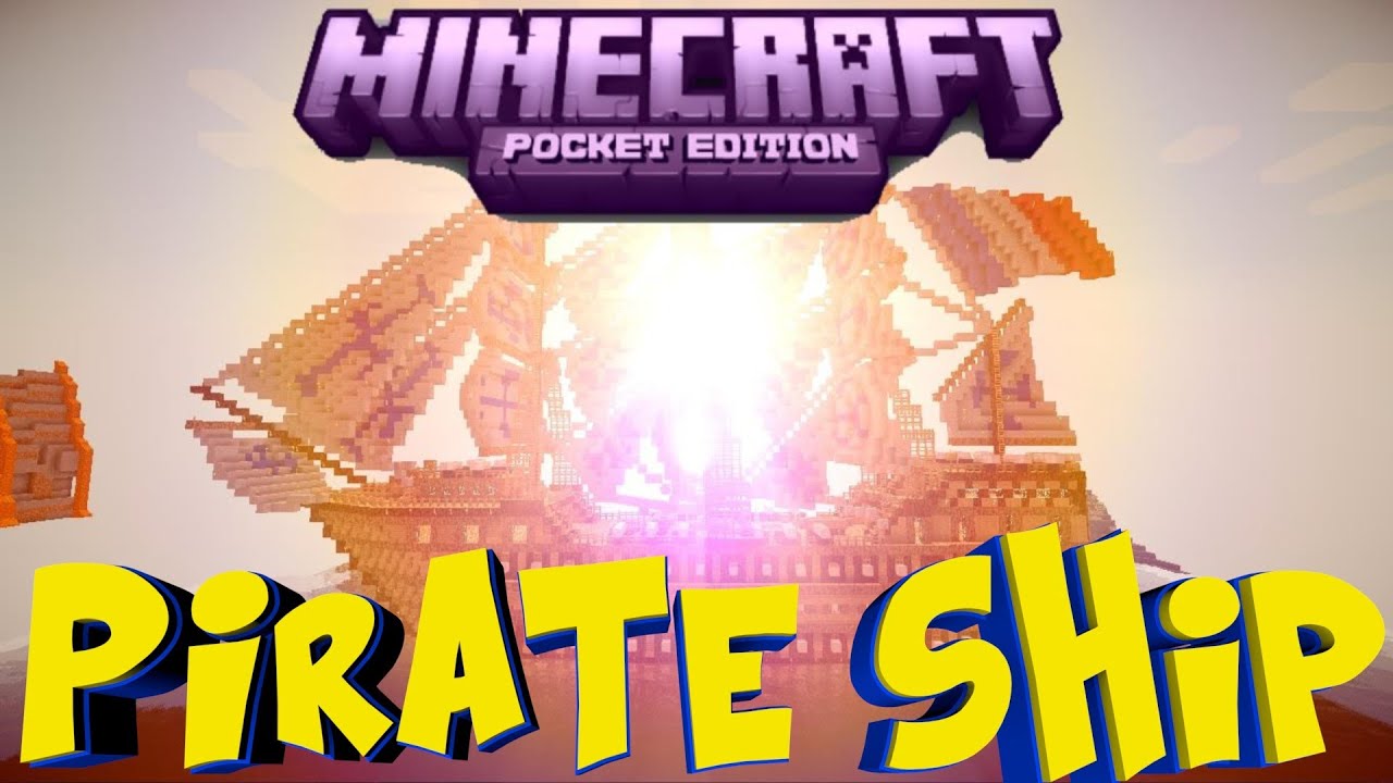 Minecraft PE Pirate Ship DOWNLOAD YouTube minecraft-pe-pirate-ship-download-youtube