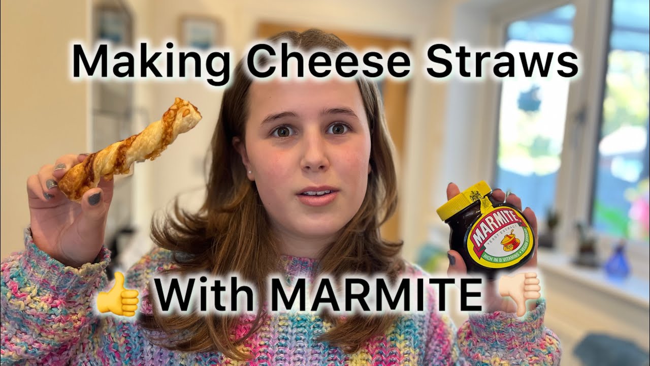 Have you ever tried Cheese Straws with Marmite? - YouTube