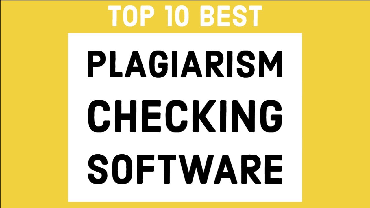 Best Plagiarism Checking Software|10 Best Online Plagiarism Checker ...