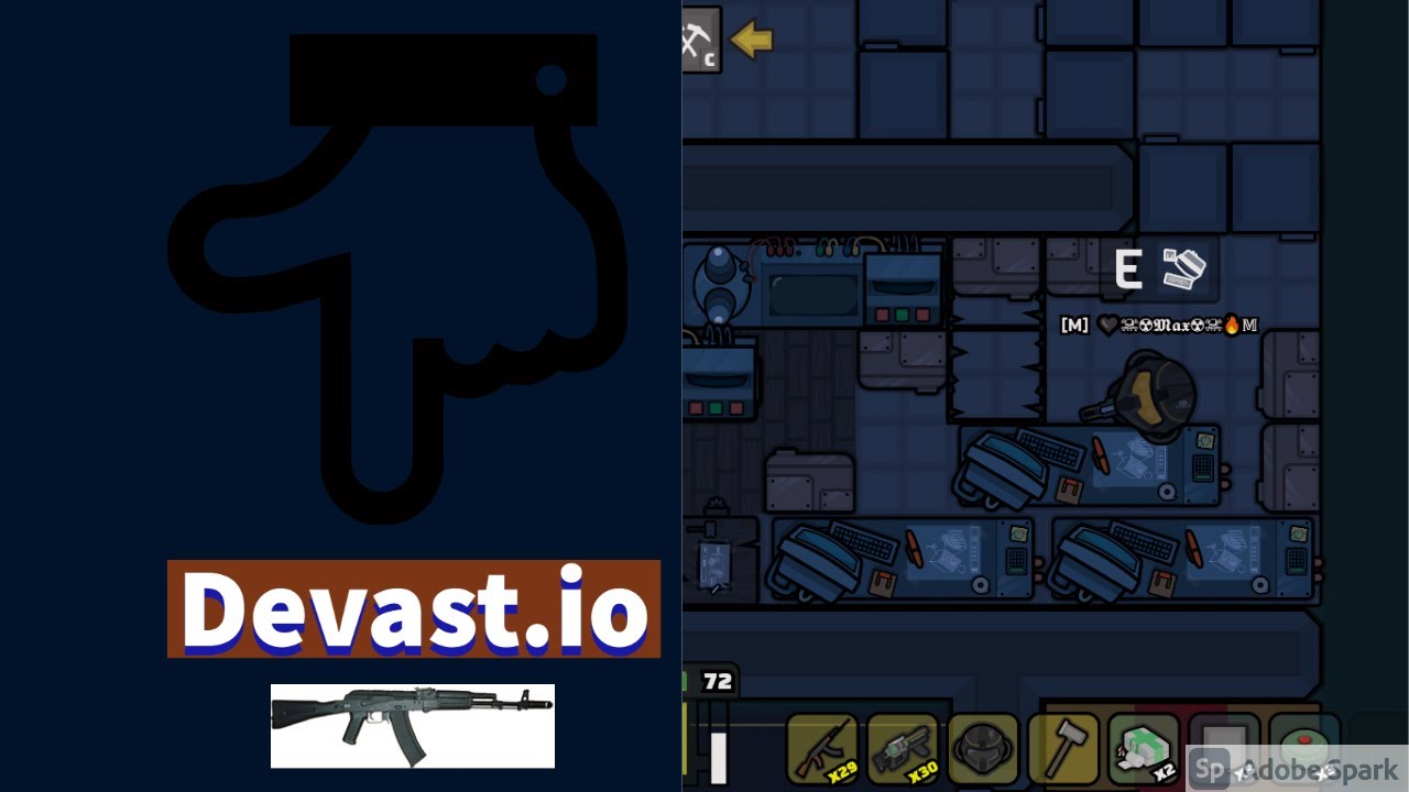 Devast.io - Me vuelvo "Demon" y hacemos una base muy grande - YouTube