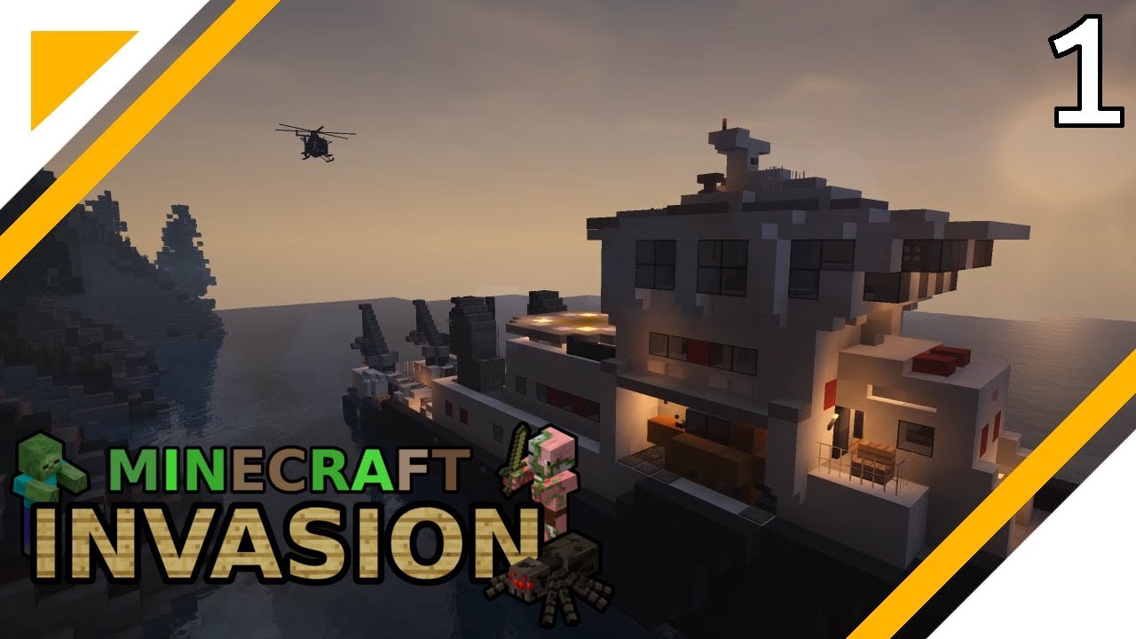 Minecraft Invasion Mod #1 - Die Invasion beginnt! [ Deutsch / German ...