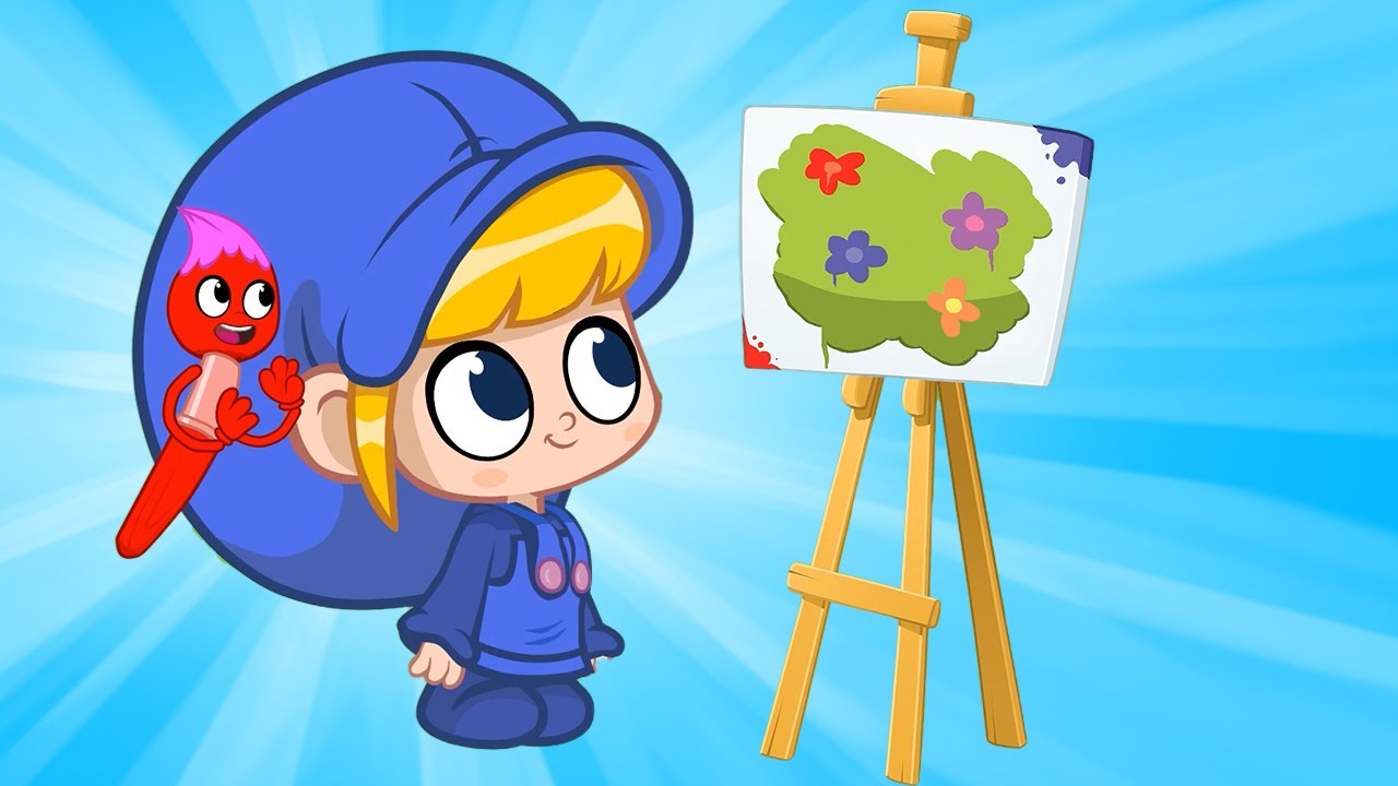 The Painting Contest | #153 | Learn Colors | Morphle and Mila | Full ...