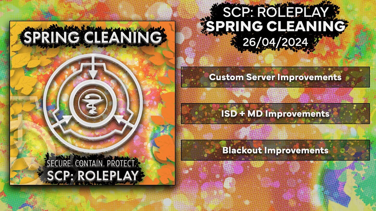 SCP: Roleplay | Spring Cleaning Update - YouTube