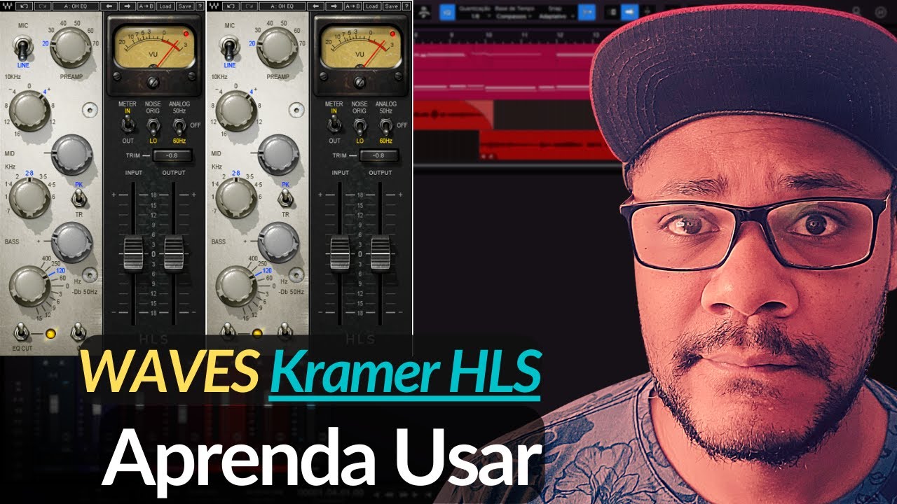 WAVES Kramer HLS | Coloração INCRÍVEL na sua MIXAGEM E MASTERIZAÇÃO ...