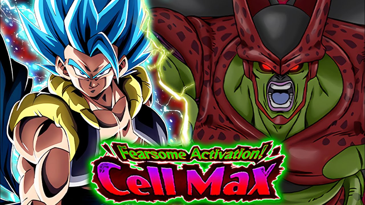 OVERPOWERING! EZA STR GOGETA BLUE VS CELL MAX BOSS EVENT (DBZ: DOKKAN ...
