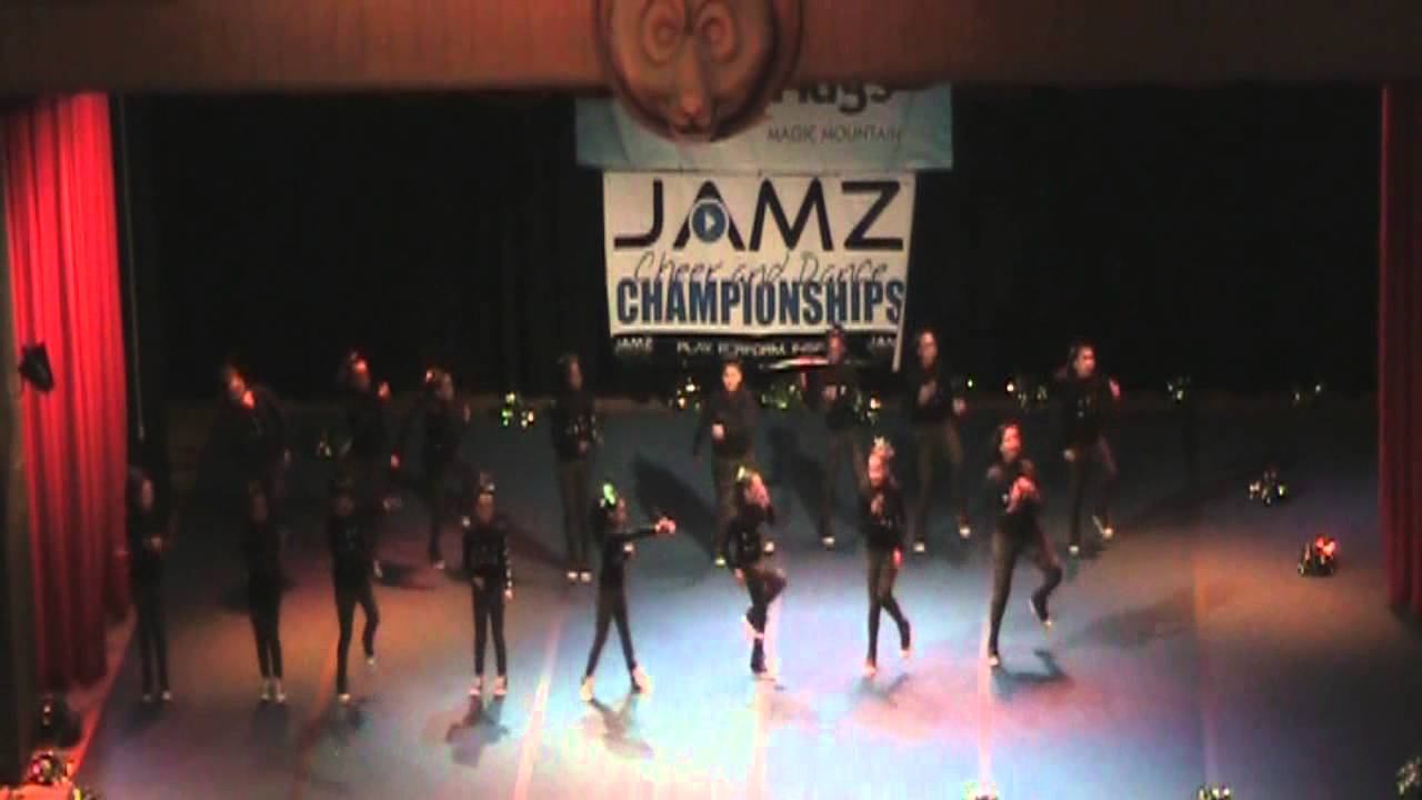 PYFL Palmdale Falcons Cheer 2013 Jamz Competition part 1 of 2 - YouTube