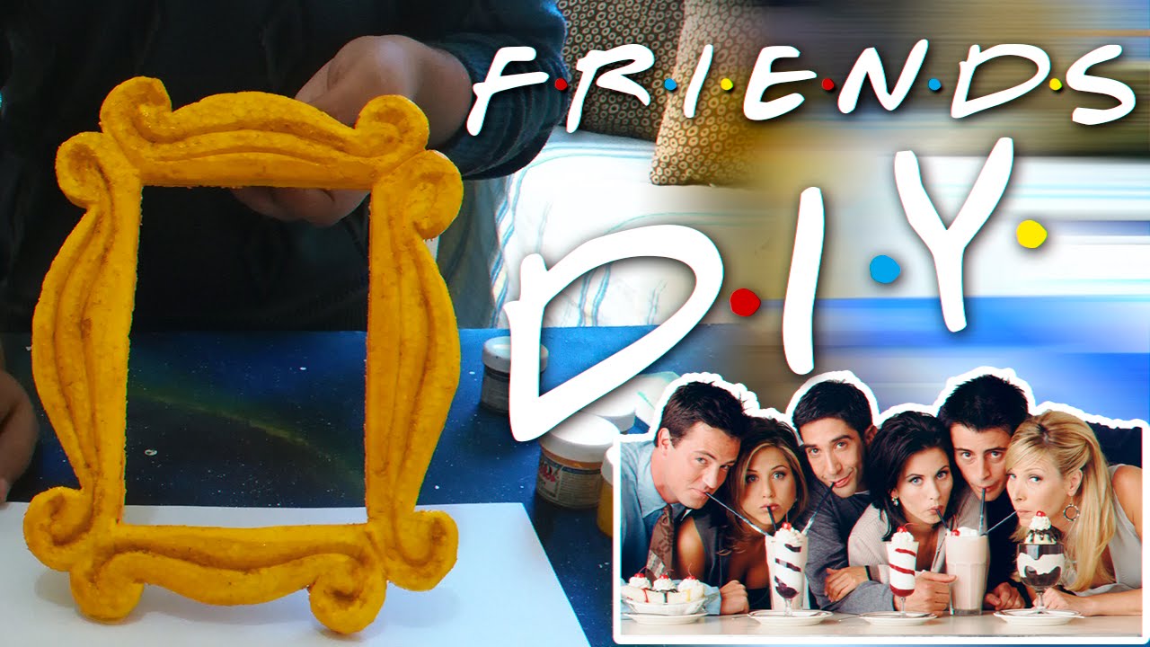FRIENDS (TV SERIE)!! FRAME DOOR DIY - NoSoyMartaStuart #DIY - YouTube