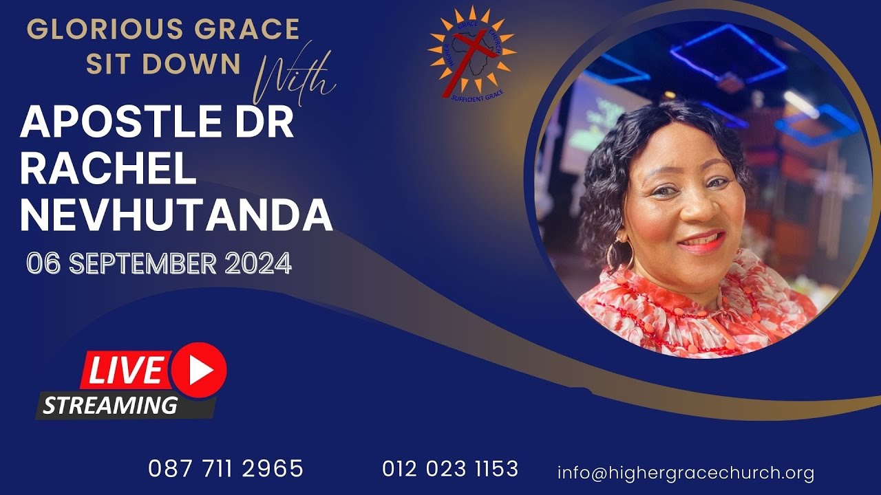 Glorious Grace Sit Down with Apostle Dr Rachel Nevhutanda - YouTube