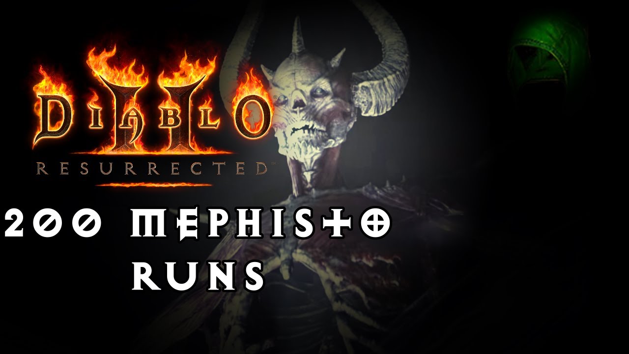 Nice drops from Mephisto | D2R 200 Mephisto Runs | Blizzard Sorc - YouTube