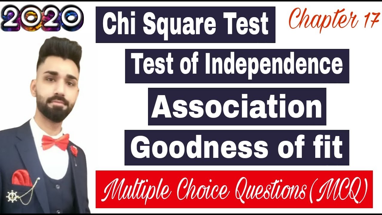 Chi-Square Distribution Multiple Choice Questions(MCQ) in 2020 | test ...