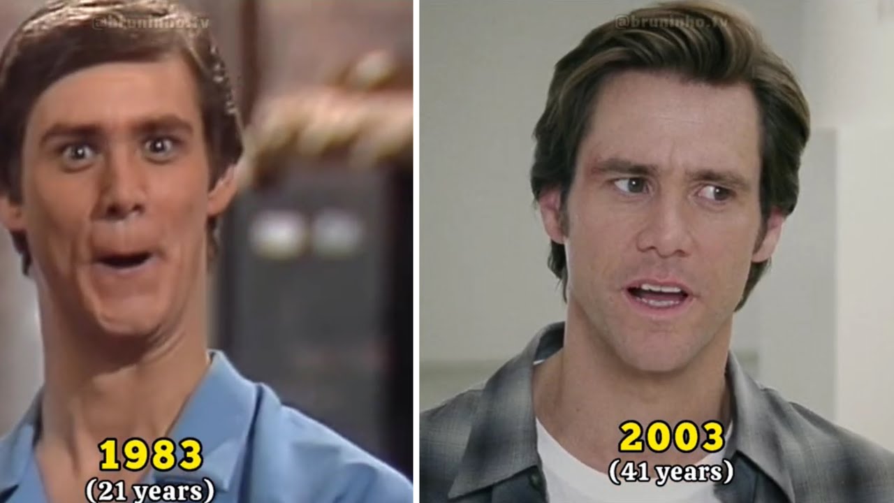 Jim Carrey evolution 1981 To 2024 - YouTube