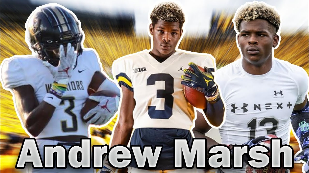 Signed: Andrew Marsh signs with Michigan football