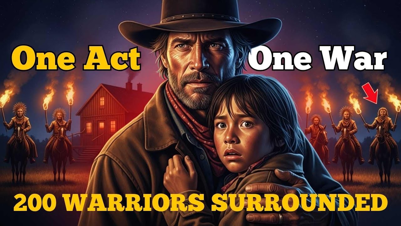 Cowboy Helped a Starving Native Child: The next day, the tribe with ...