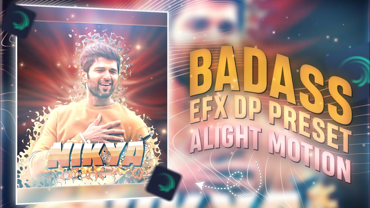 Instagram Trending efx dp💥editing preset alight motion | Alight motion ...