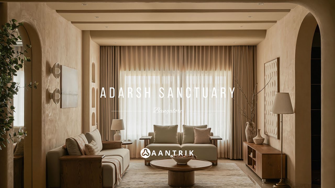 Adarsh Sanctuary, Bangalore | Embracing Wabi-Sabi in Modern Home ...