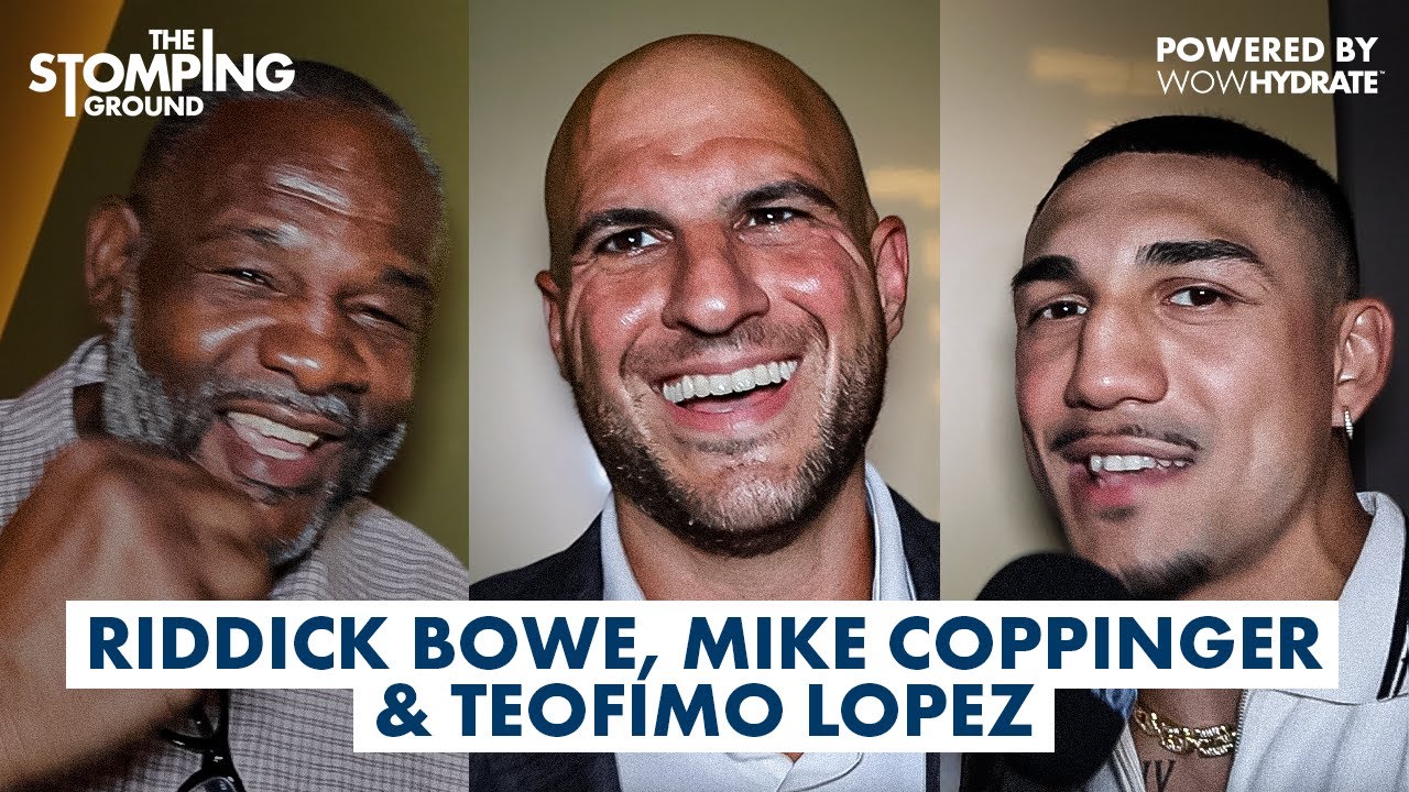 Riddick Bowe OFFERS OUT Mike Coppinger After Teofimo Lopez GATECRASHES ...