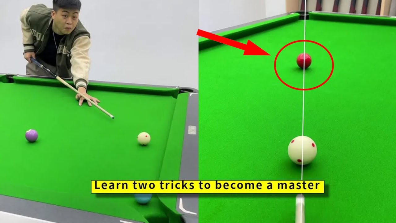 【nine ball skills】Learn these two tricks, let you become a master in ...