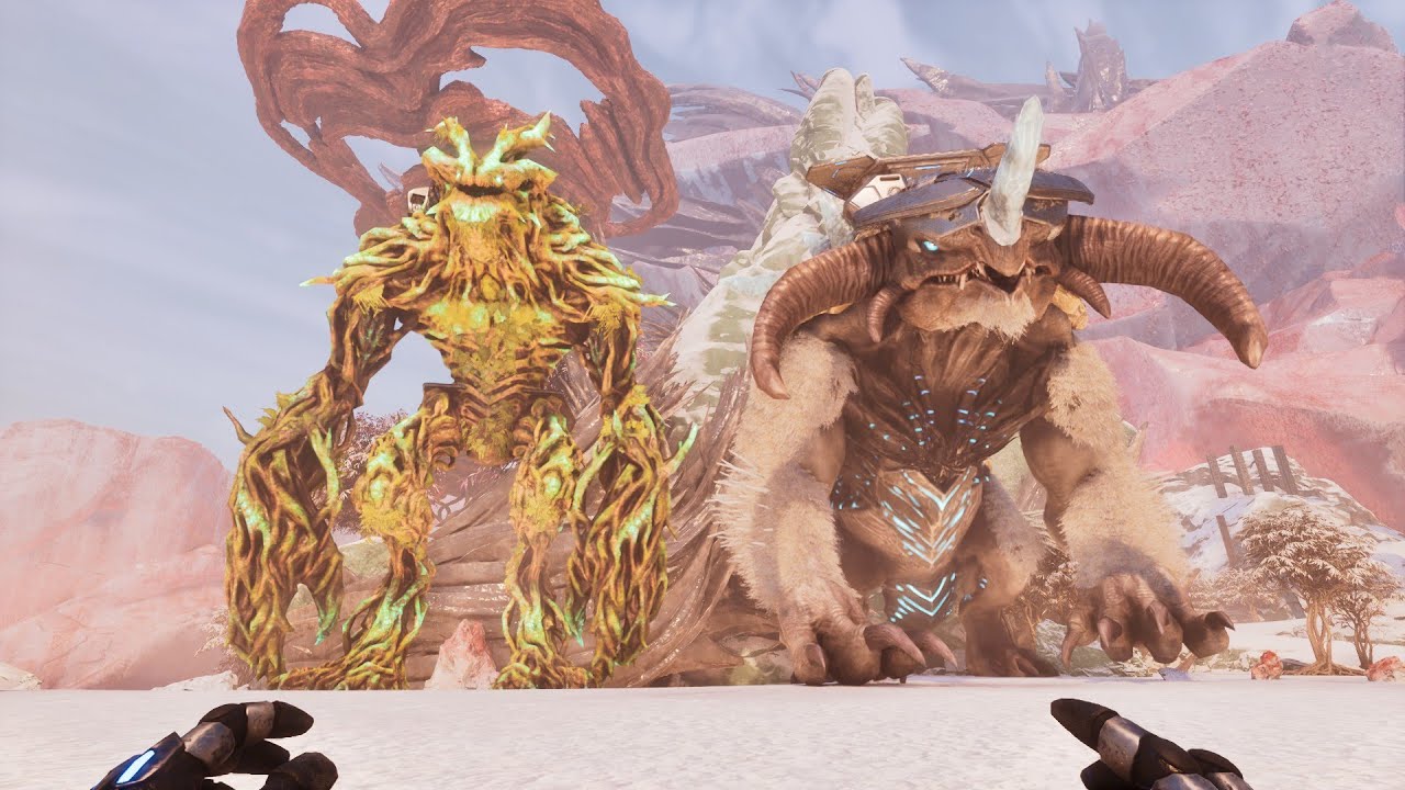 Boss Alpha King Titan PC PVE Official Server Extinction Map 5910 Ark ...