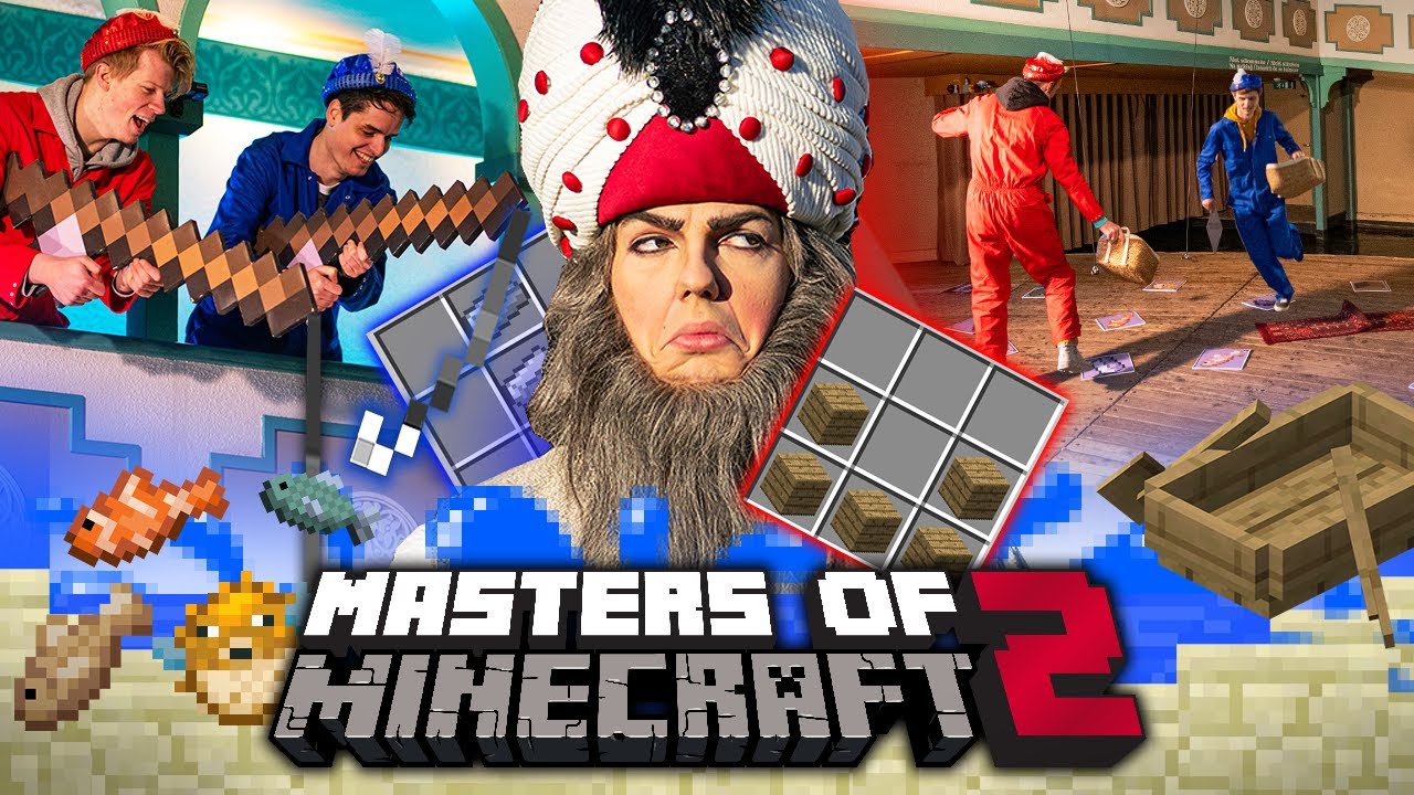 MAGNEETVISSEN in de FATA MORGANA | MASTERS OF MINECRAFT 2 | Efteling ...