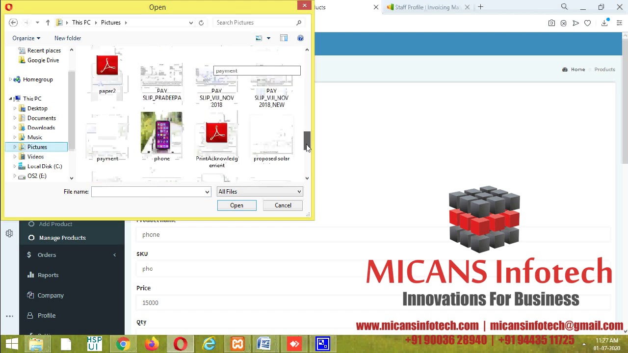 BILLING INVENTORY SOFTWARE SYSTEM PHP CODEIGNITER PROJECT - YouTube