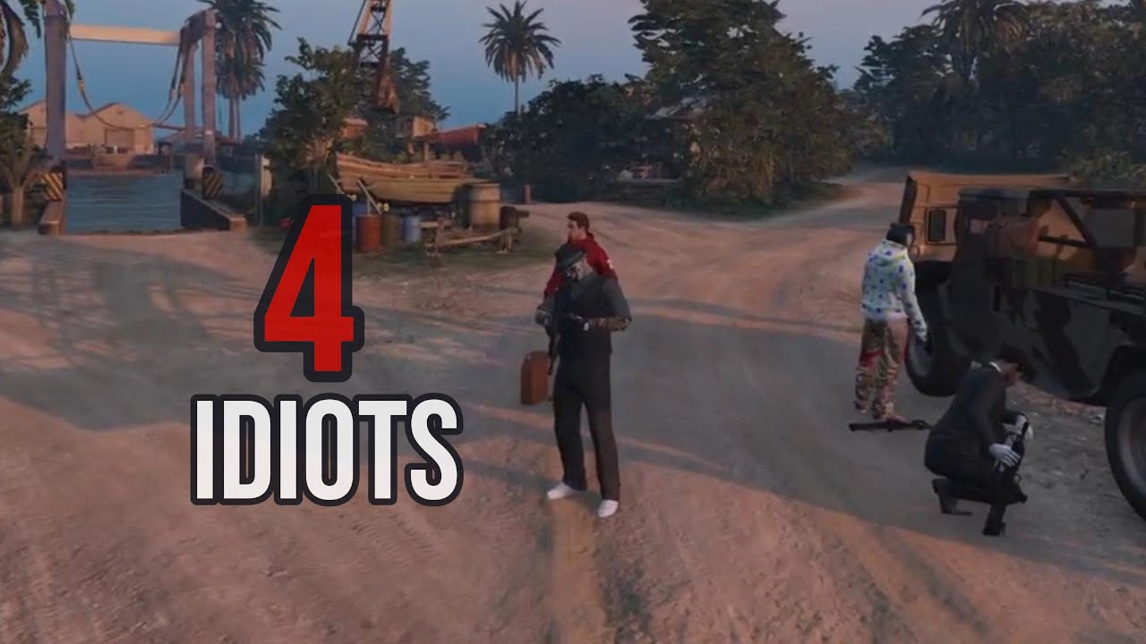 4 Idiots Playing Games - YouTube