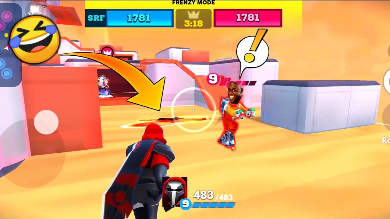 REDSHADOW Funny Gameplay 🤣| frag pro shooter red shadow | frag ...