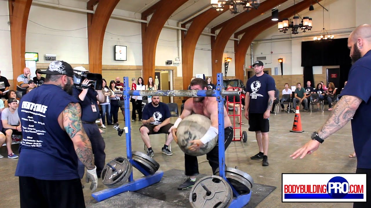 Maxime Boudreault - Ontario's Strongest Man 2013 - YouTube