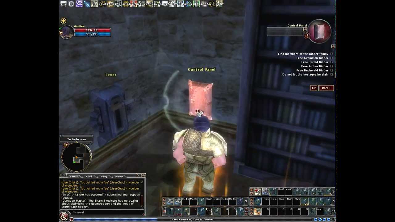 DDO Permadeath 1 Part 23 - Sharn Syndicate - The Bookbinder Rescue ...