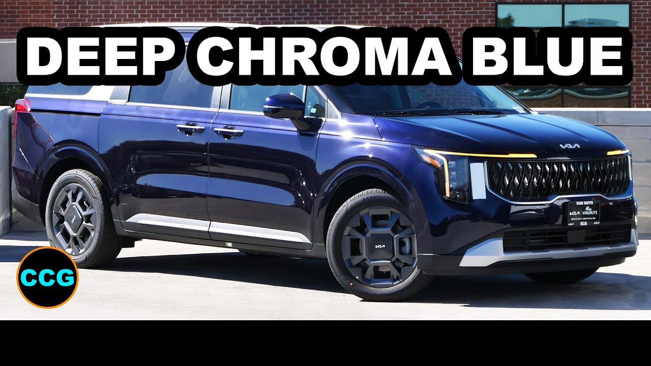 DEEP CHROMA "BLUE" | Kia Carnival - YouTube