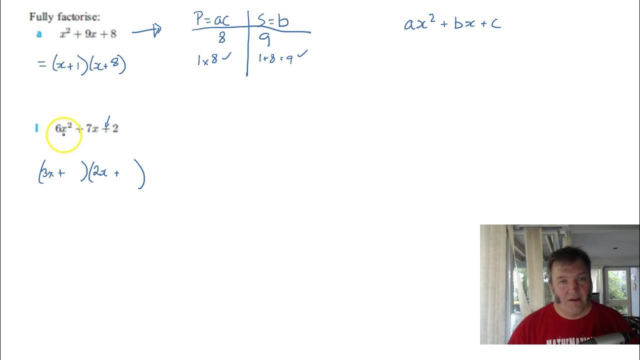 Mixed Bag Review 10 - Quadratic factoring - YouTube