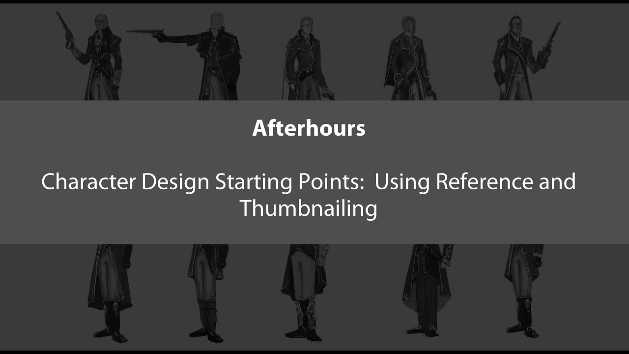 Afterhours - Character design starting points: Using Reference and ...