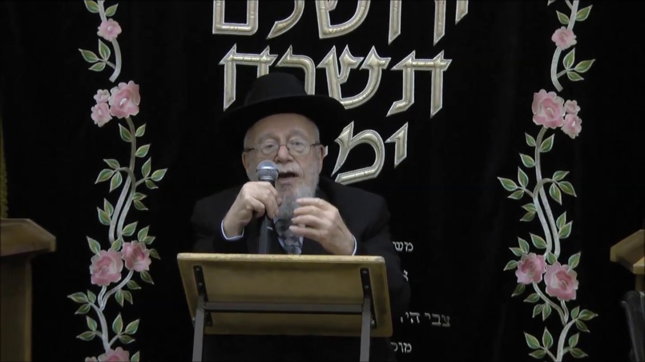 הרב דוב ליאור קורא לחדש את מצוות מתנות הכהונה Youtube