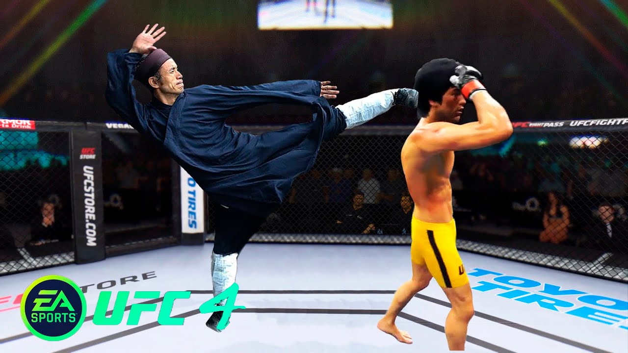 UFC4 Bruce Lee vs Master Thong EA Sports UFC 4 PS5 - YouTube
