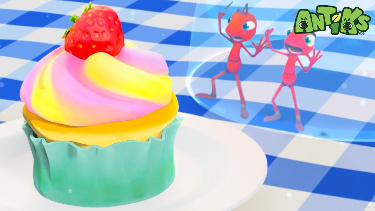 The GREAT Cake Robbery | Antiks 🐜 | Action Cartoons For Kids - YouTube