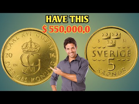 LOOK FOR:HOW MUCH IS A 5 KRONOR 2016 SVERIGE KONUNG WORTH TODAY MONEY.