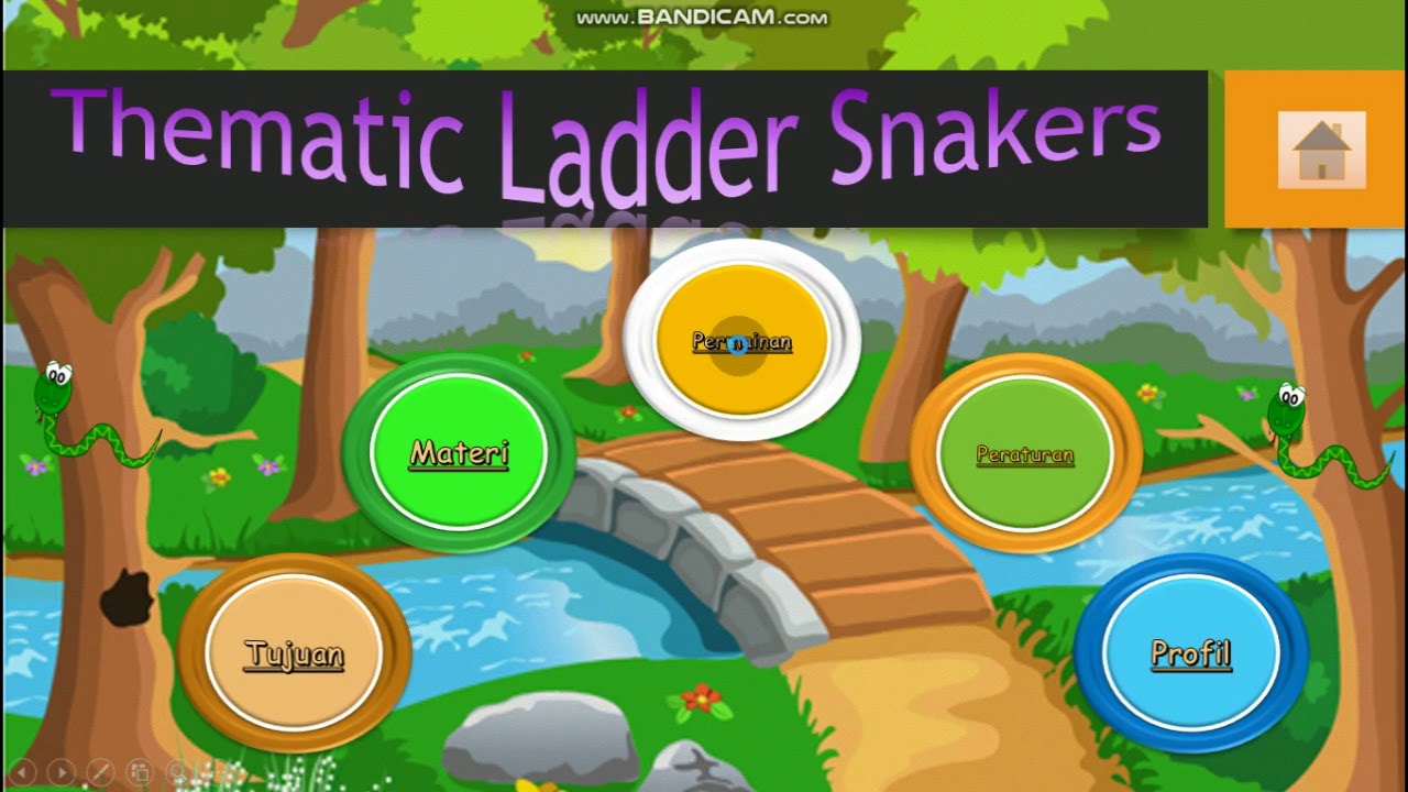MEDIA INTERAKTIF "THEMATIC LADDER SNAKES" KELAS IV (TEMA 6 SUBTEMA 3 ...