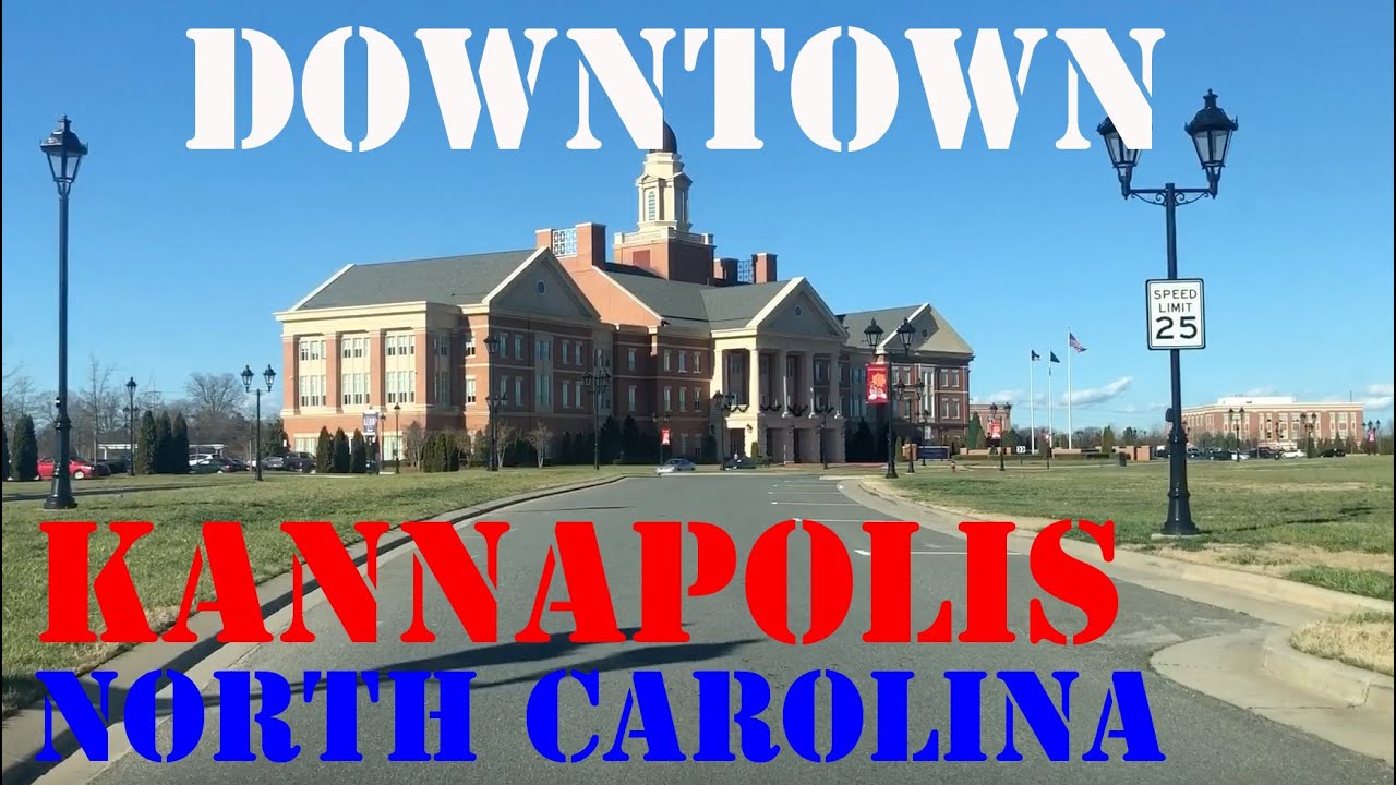 Kannapolis North Carolina Downtown Drive Youtube