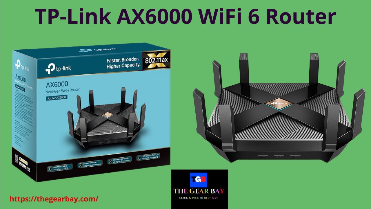 TP-Link AX6000 WiFi 6 Router(Archer AX6000),How To Setup and Install ...