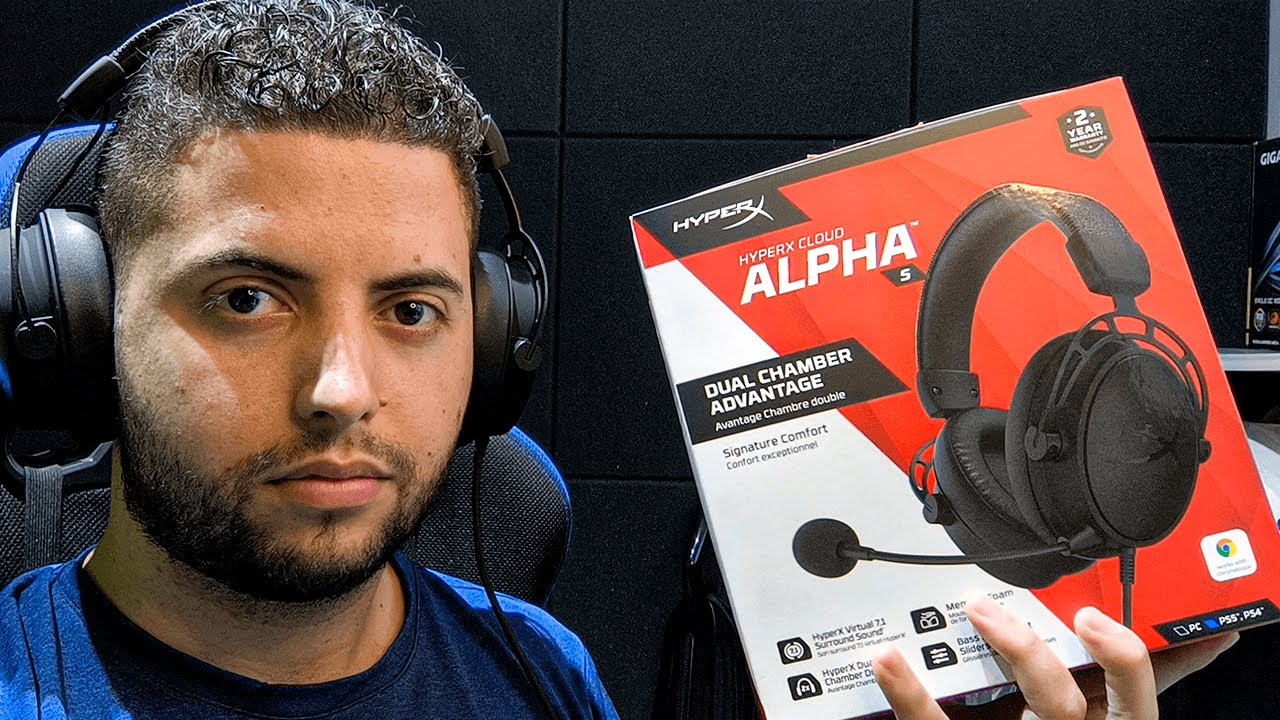 CHEGOU O MELHOR HEADSET GAMER - Cloud Alpha S - YouTube