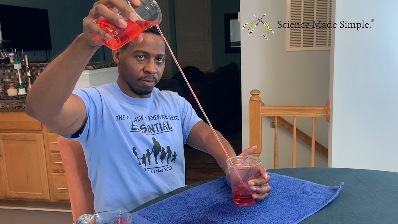 Cohesion - The Running Water Experiment - YouTube