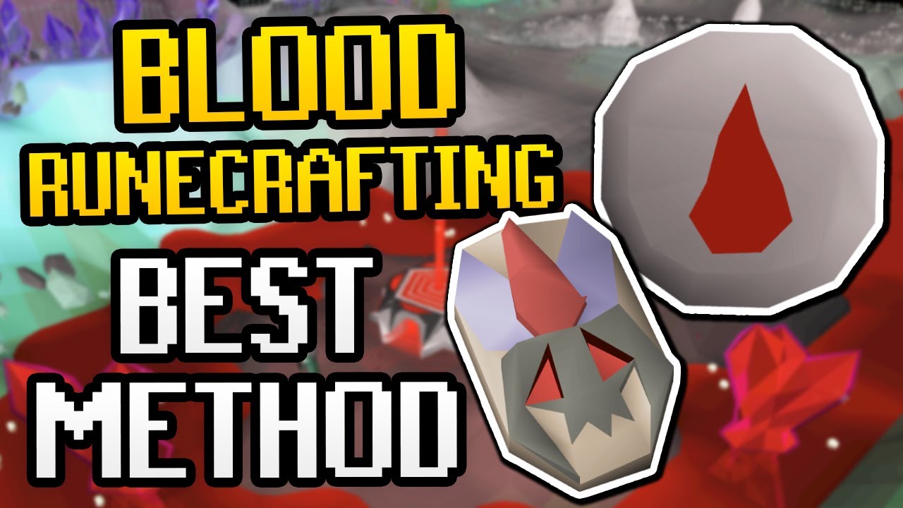 BEST Blood Runecrafting Method Guide - How to Get More Runes Per Hour ...