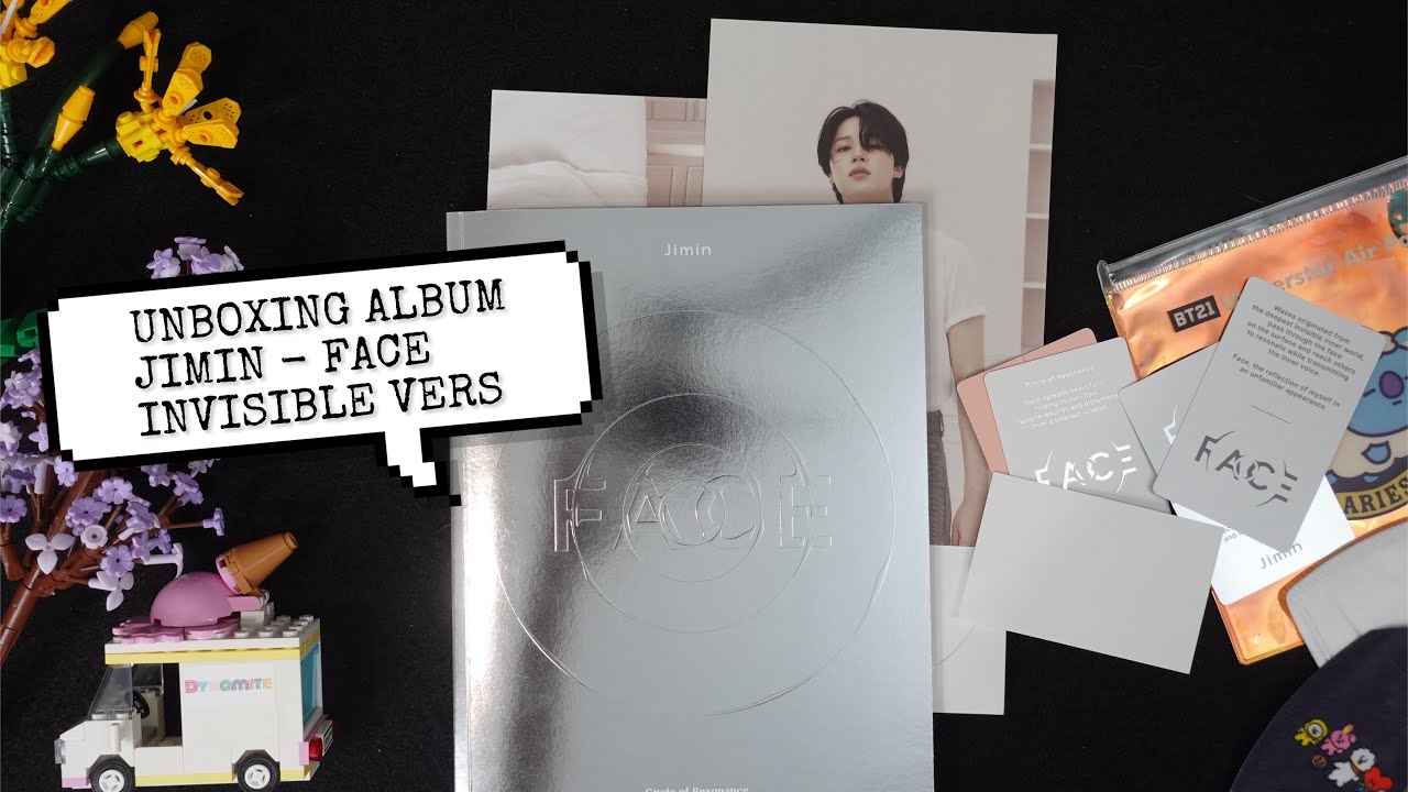 UNBOXING ALBUM JIMIN BTS FACE INVISIBLE VERSI - YouTube